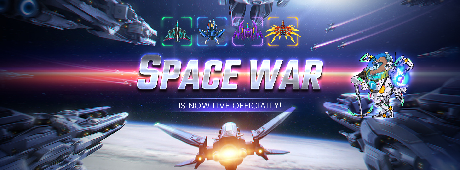 Space War NFT Game - Trải Nghiệm Cuộc Chiến Trong Không Gian
